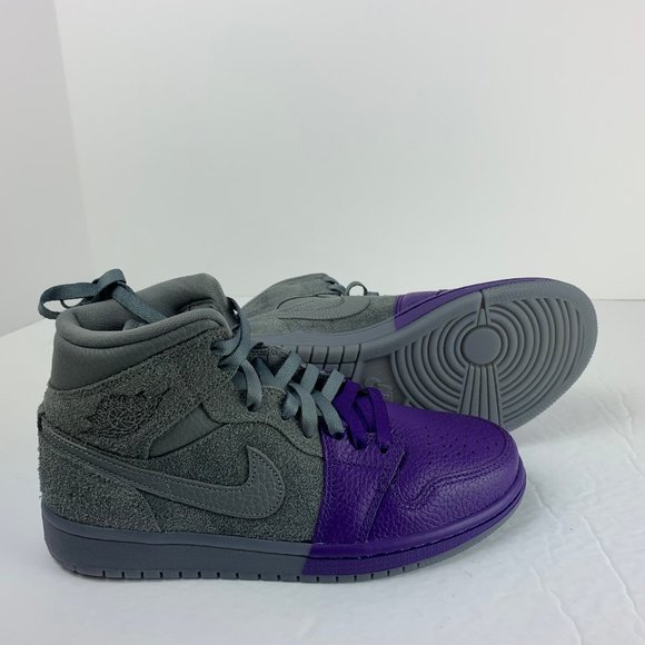Jordan | Shoes | Nike Air Jordan Retro Mid Se Gray Purple | Poshmark